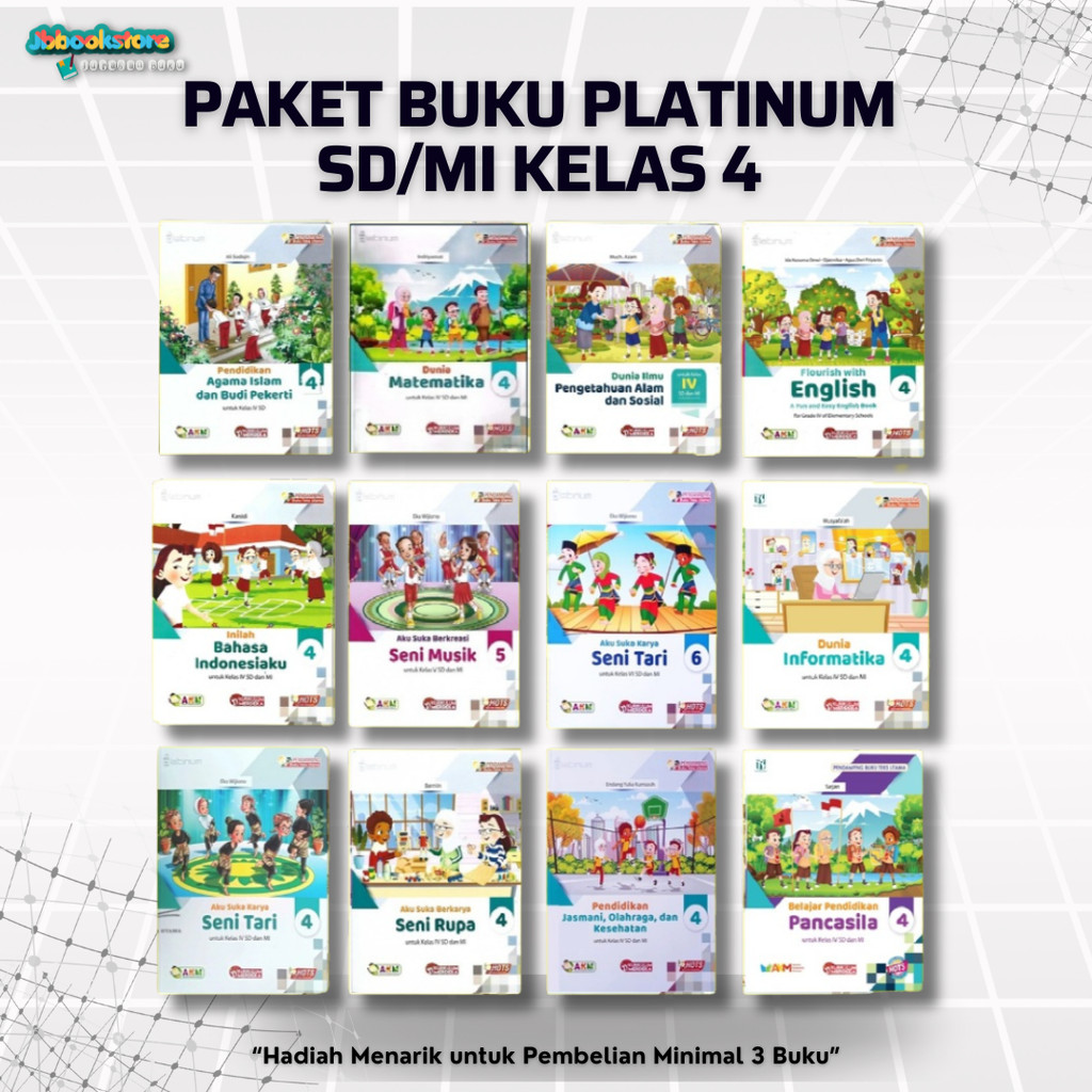 Platinum Book for Class 4 SD Merdeka Curriculum / Platinum / Tiga ...
