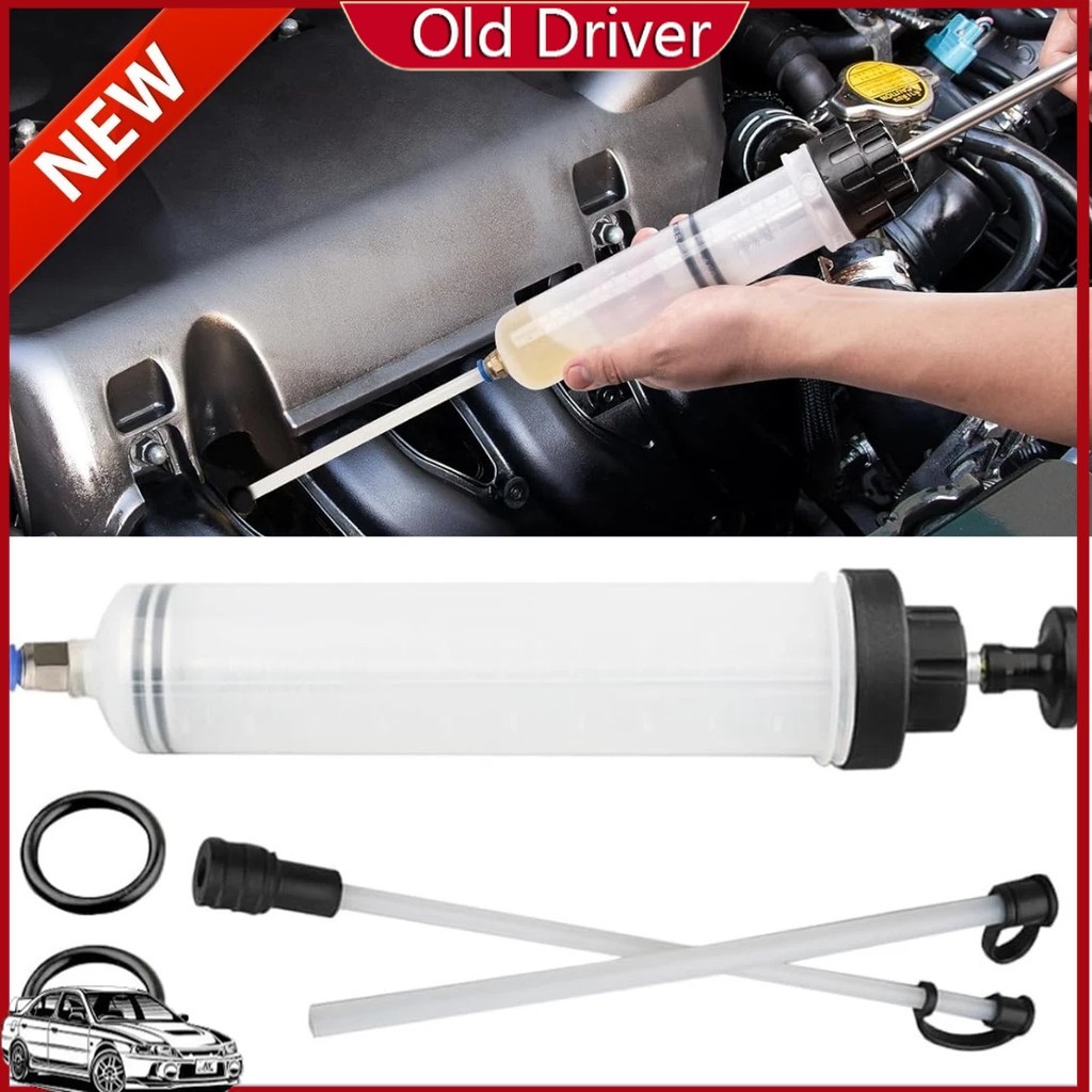 500cc Car Oil Fluid Extractor Manual Extraction and Filling Pump ...