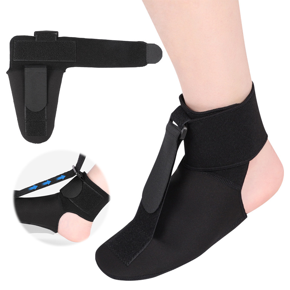1pcs Drop Foot Orthotic Brace Drop Foot Sock Soft Plantar Fasciitis ...