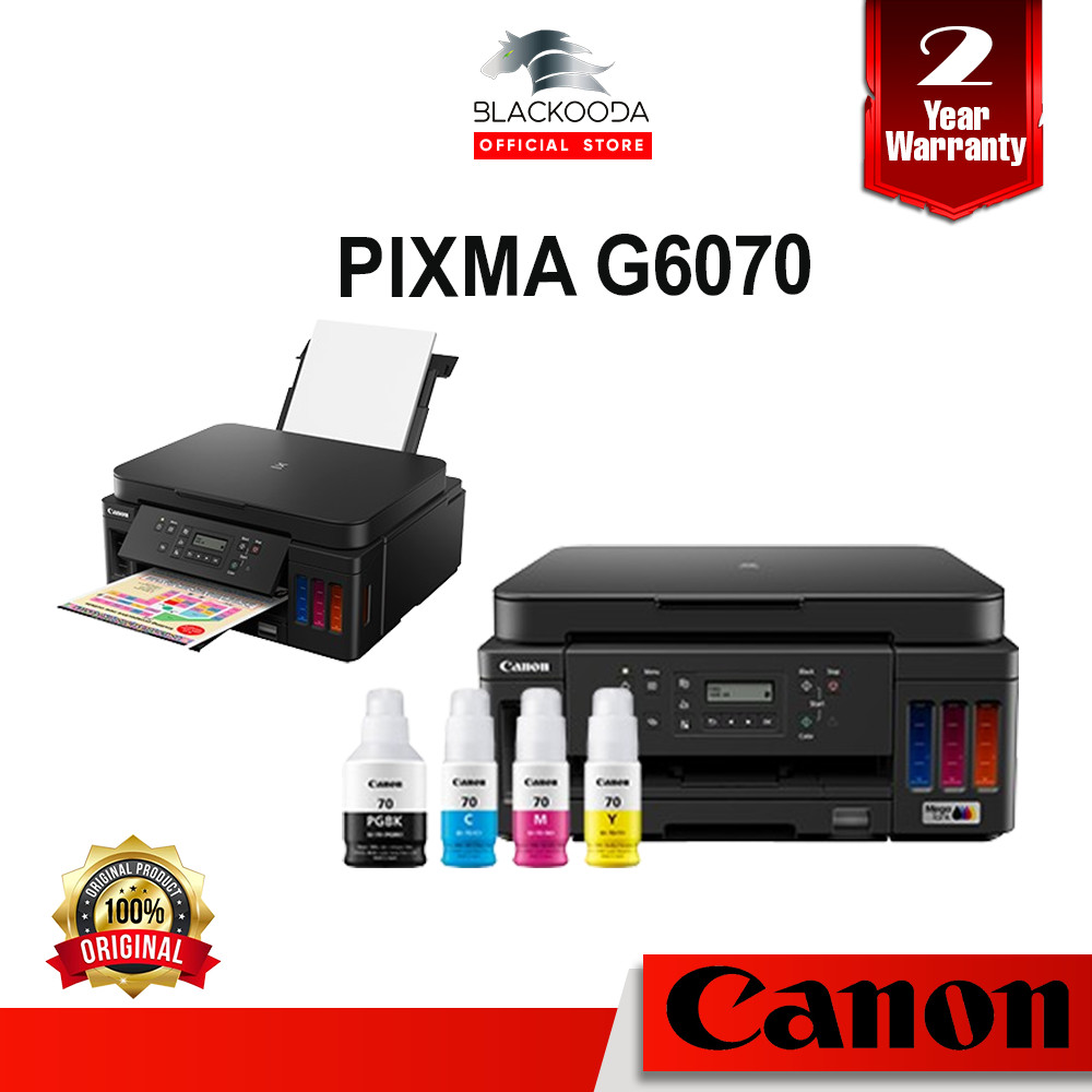 CANON PIXMA G6070 Refillable Ink Tank Wireless All-In-One for High ...