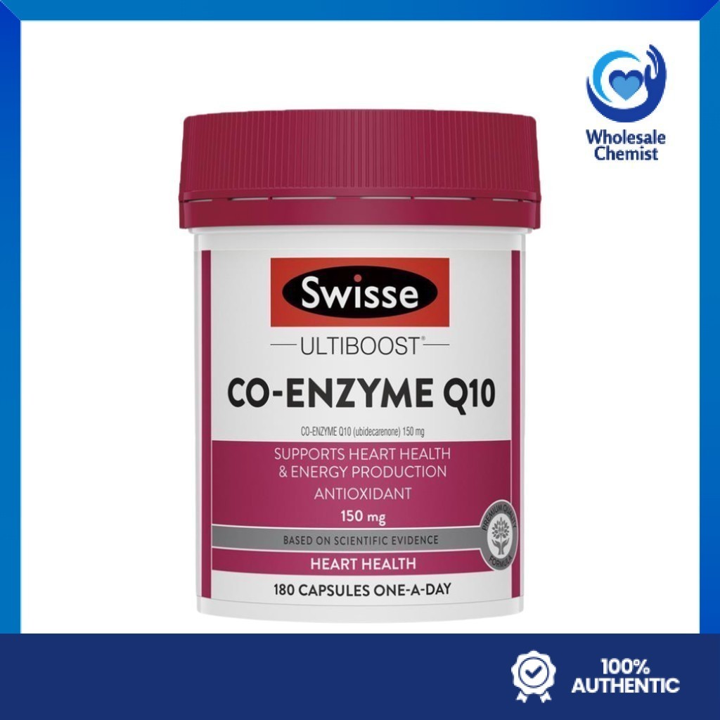 Swisse Ultiboost Co-Enzyme Q10 150Mg (180 Capsules) | Shopee Malaysia