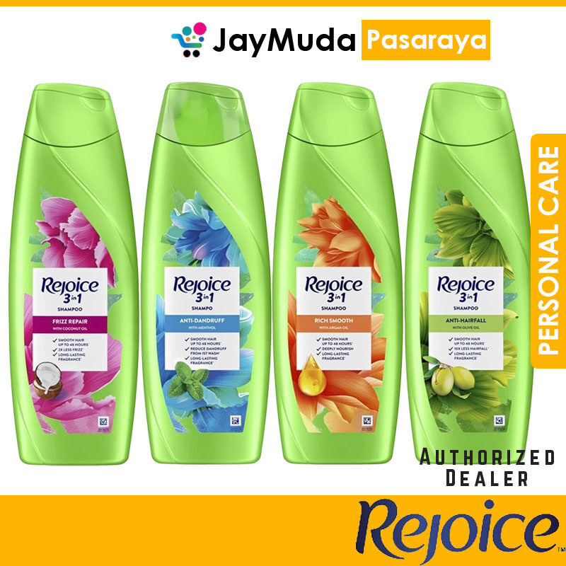 Rejoice 3in1 Shampoo 170ml Rich Smooth Anti Dandruff Frizz Repair Anti ...