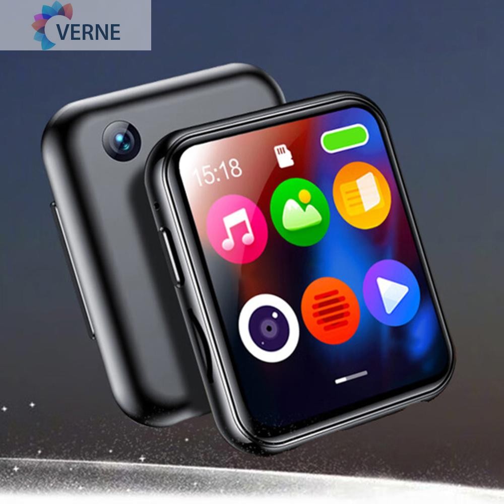 [Verne.my] MP3 Player BT 5.4 Touch Screen Music Player Built-in Speaker ...