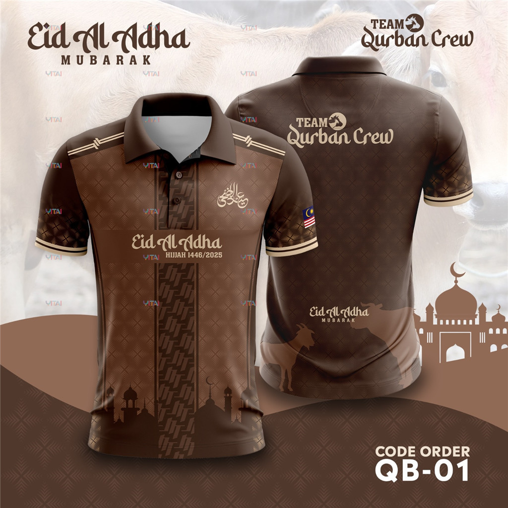 【Ready Stock】 Special Limited Edition Qurban Sacrifice Crew Dress Hari ...