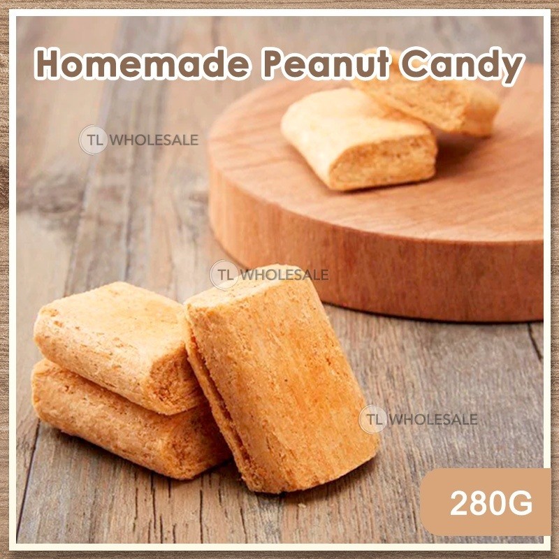 【𝙏𝙇】Less Sweet Ipoh Traditional Homemade Kacang Tumbuk(20 pieces |280g ...