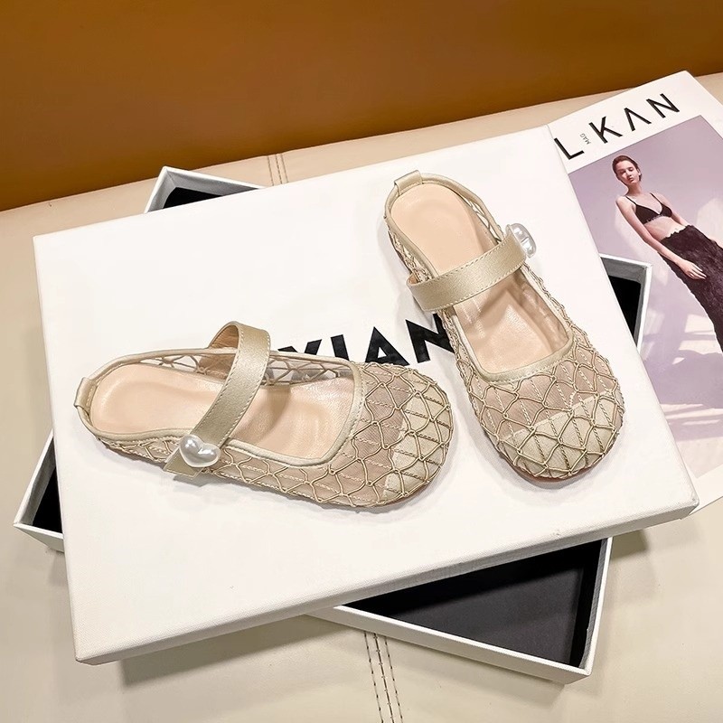 Kids Cut-outs Mesh Sandals for Girls 2025 Summer Non-slip Sole Toddler ...