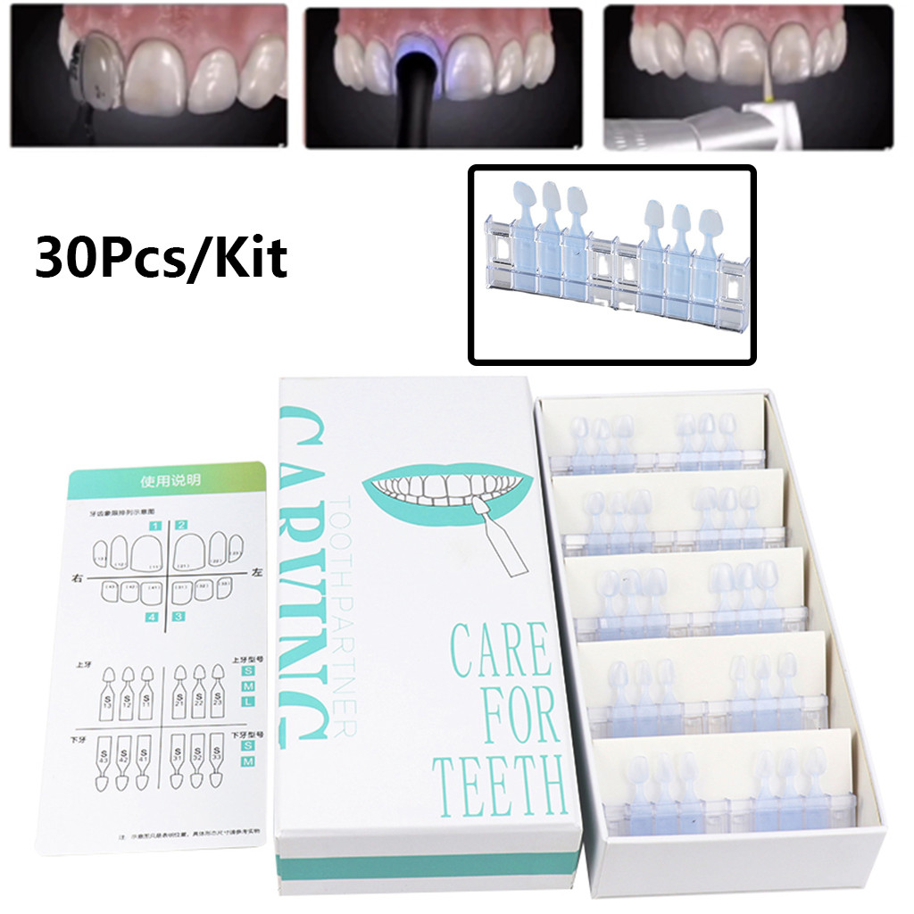 Dental Mould Composite Resin Light Cure Filling Anterior Front Veneers ...