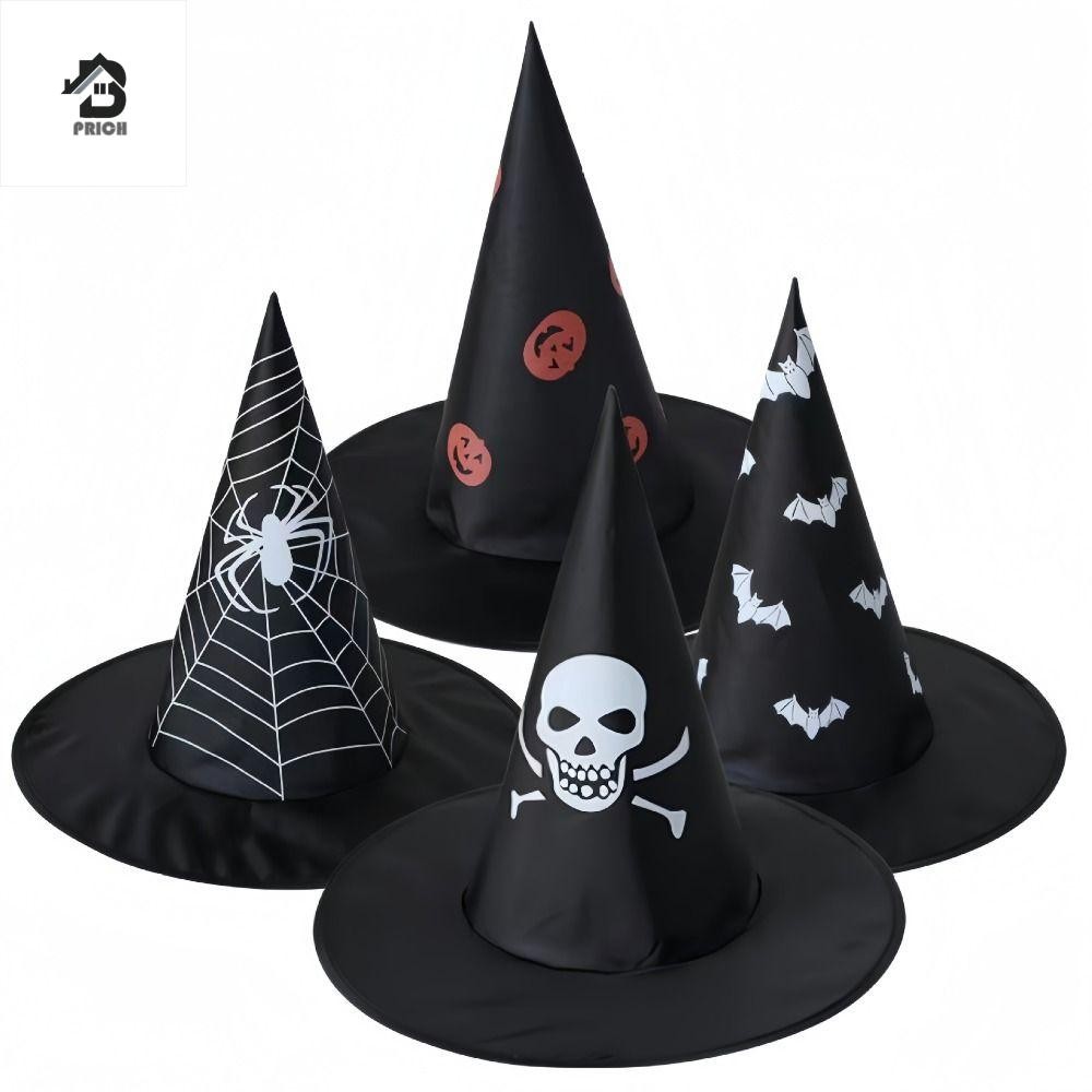 PRICH Children Wizard Cap, Cosplay Costume Props Bat Halloween Wizard ...