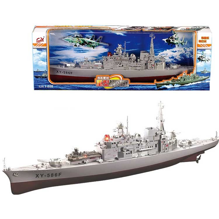 Oversized Finished Destroyer Battleship Cruiser Ship Model Battleship ...