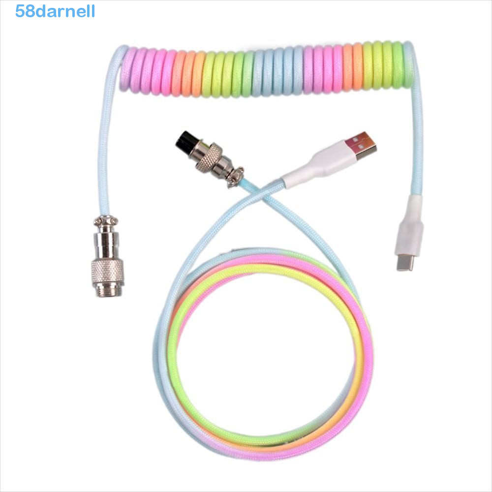 DARNELL Mechanical Keyboard Cable Computer 5 Cores Usb Port 3 Meter ...
