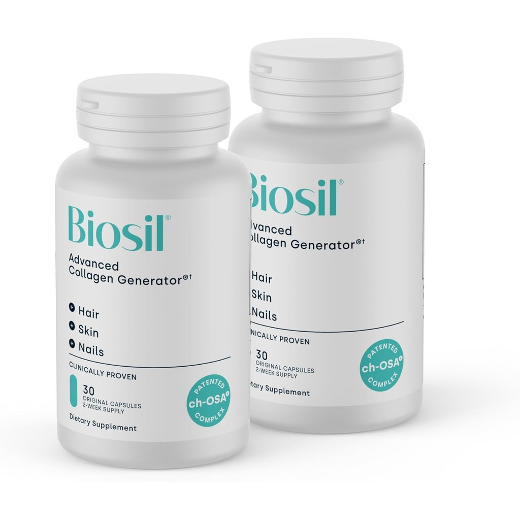 Biosil Collagen Generator - 30 Original Capsules, Pack of 2 - with ...
