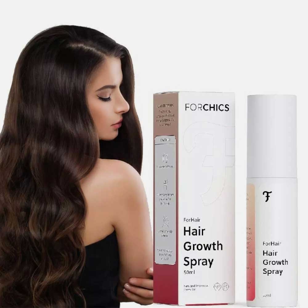 FORCHICS Hair Growth-Spray -Non-Greasy Oil & Promote Thicker Natural ...