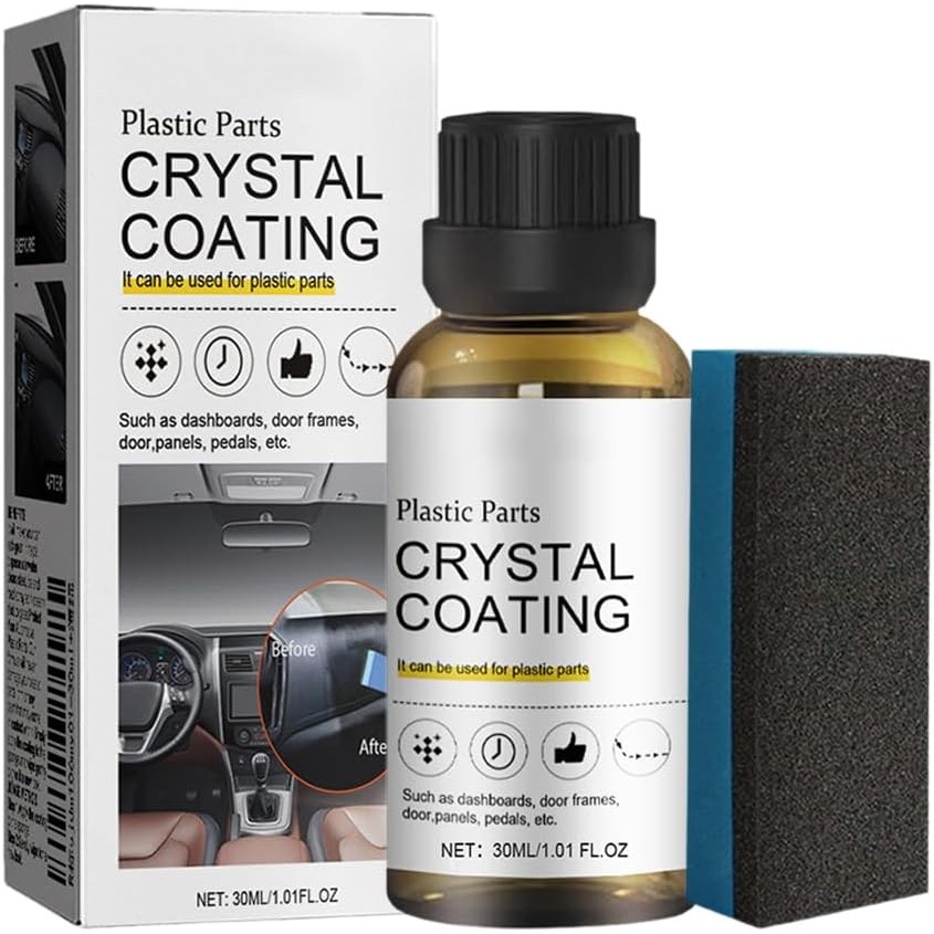 Car Crystal Coating, 2024 New Crystal Coating for Car Plastic Parts ...