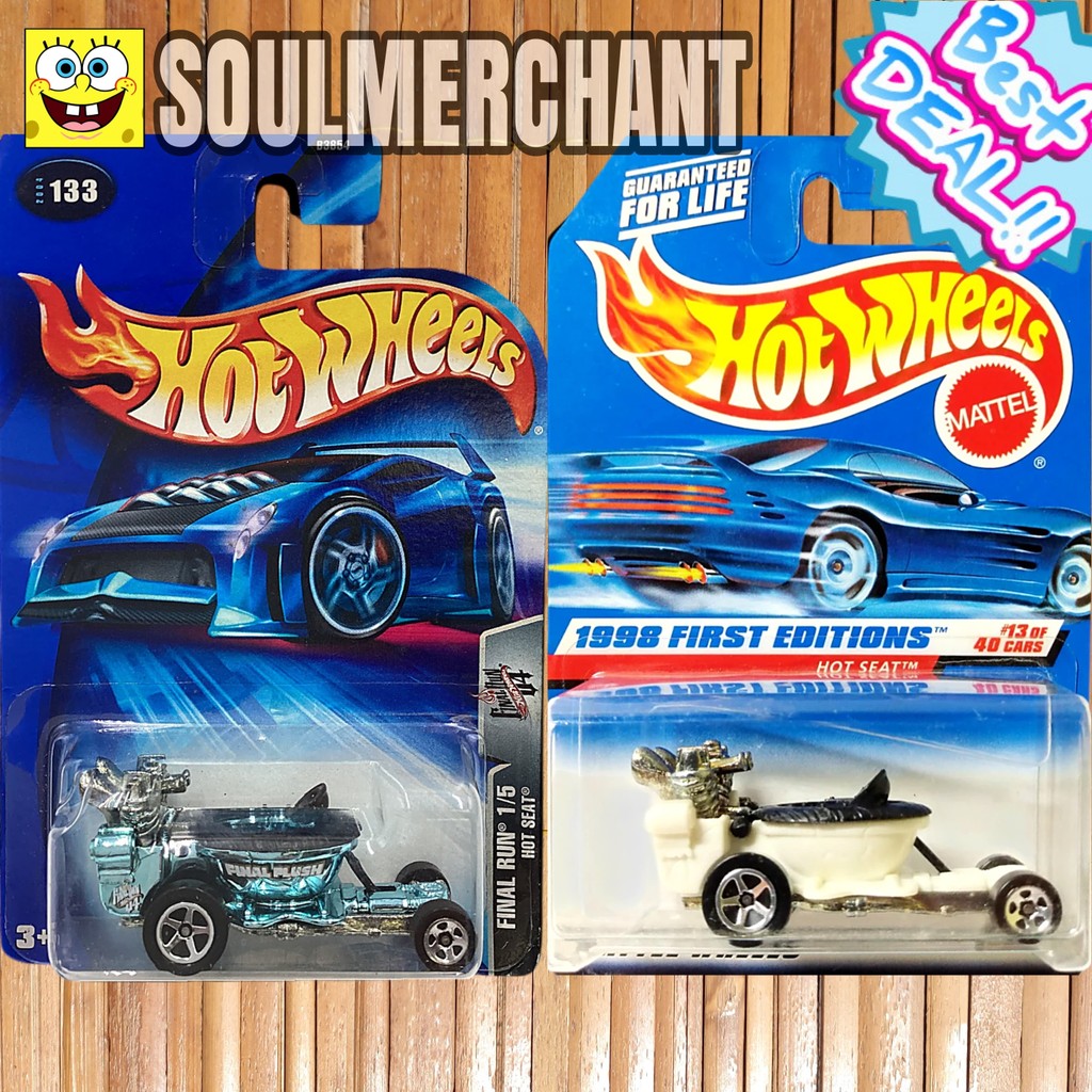 Hot Wheels Hot Seat White Blue Final Run Series Car Closet | Shopee ...