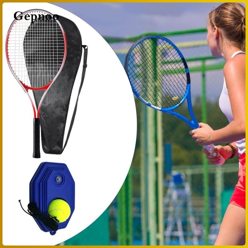 Gepnoo Tennis Racket Self-Exercise Tennis Practice Set Tennis Training ...