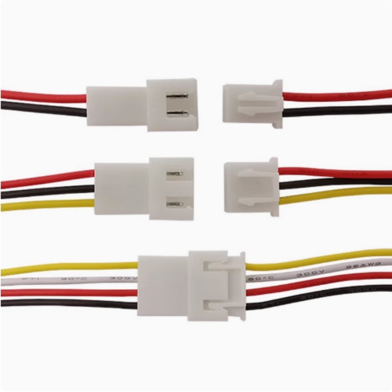 5pair XH2.54 22AWG 2P 3P 4P 5P 6P Male Female Pitch Plug Connector With Wire Cable 20cm | Shopee ...