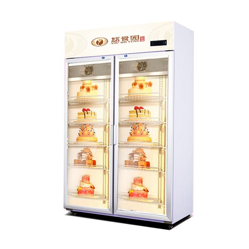 Vertical Cake Fresh-keeping Cabinet Flower Refrigerator Display Cabinet ...