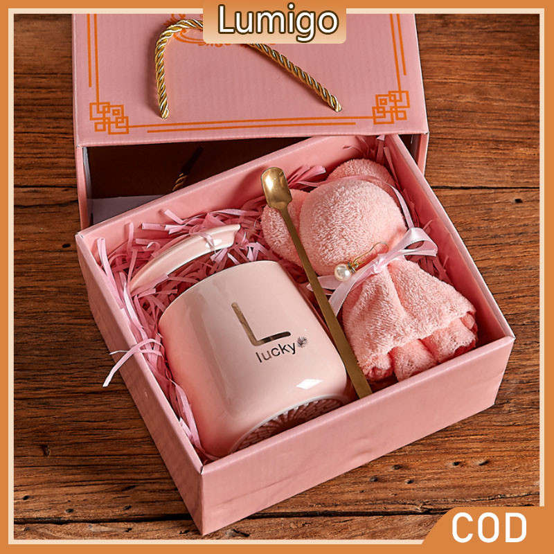 Mug Set with Giftboxed--Bear & Mini Fan & Gift Box Perfect To Birthday ...