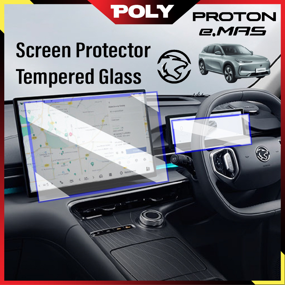 Proton eMAS 7 Screen Protector Proton eMAS 7 Meter And Infotainment ...