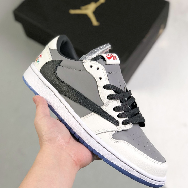 New Travis Scott x AJ1 YY Retro "Cuctus Jack" Barb basketball shoes ...