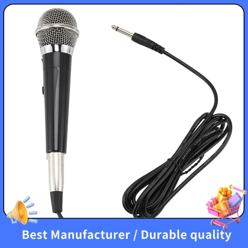 【NEW】Karaoke Microphone MIC Handheld Dynamic Wired Dynamic Microphone ...
