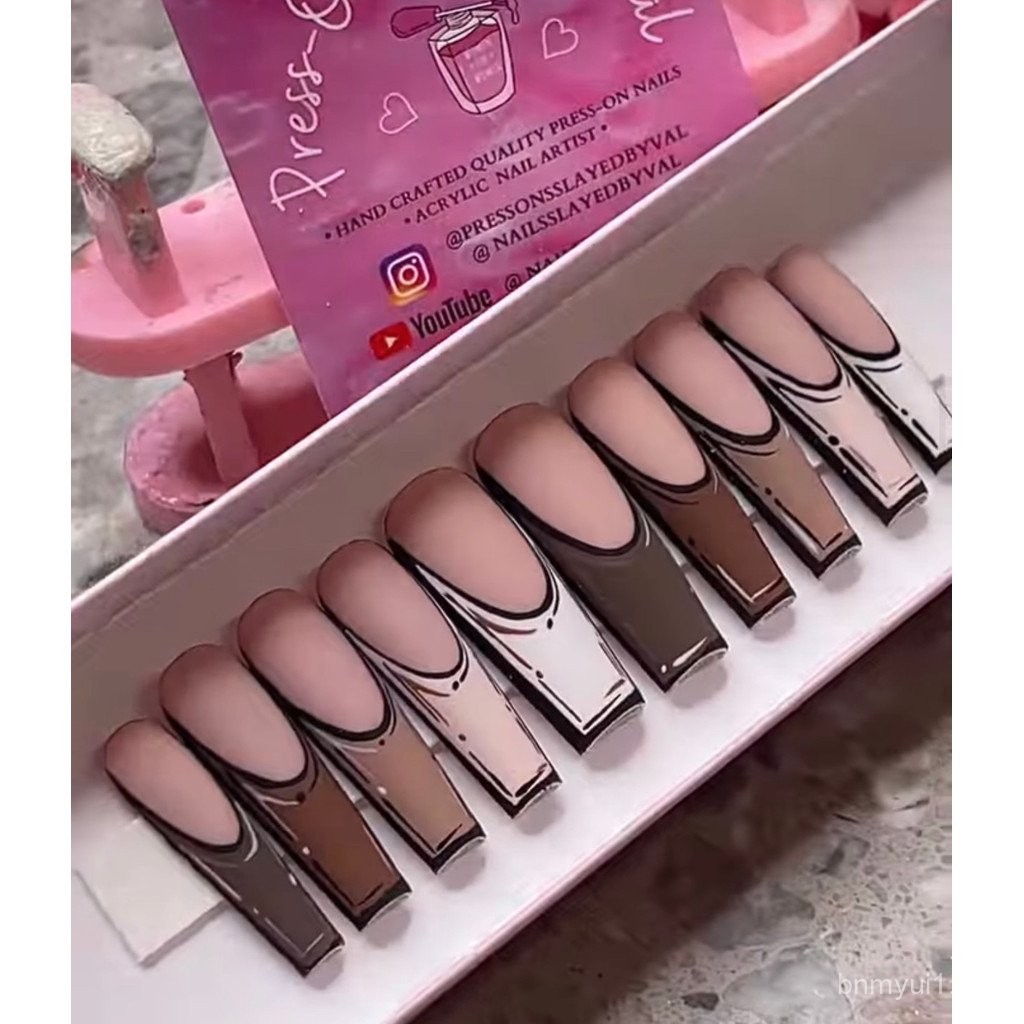 Seni Kuku Manga 2D Kuku Boleh Dipakai yang Dilukis Tangan Menembusi Dinding Dimensi Petua Kuku ...