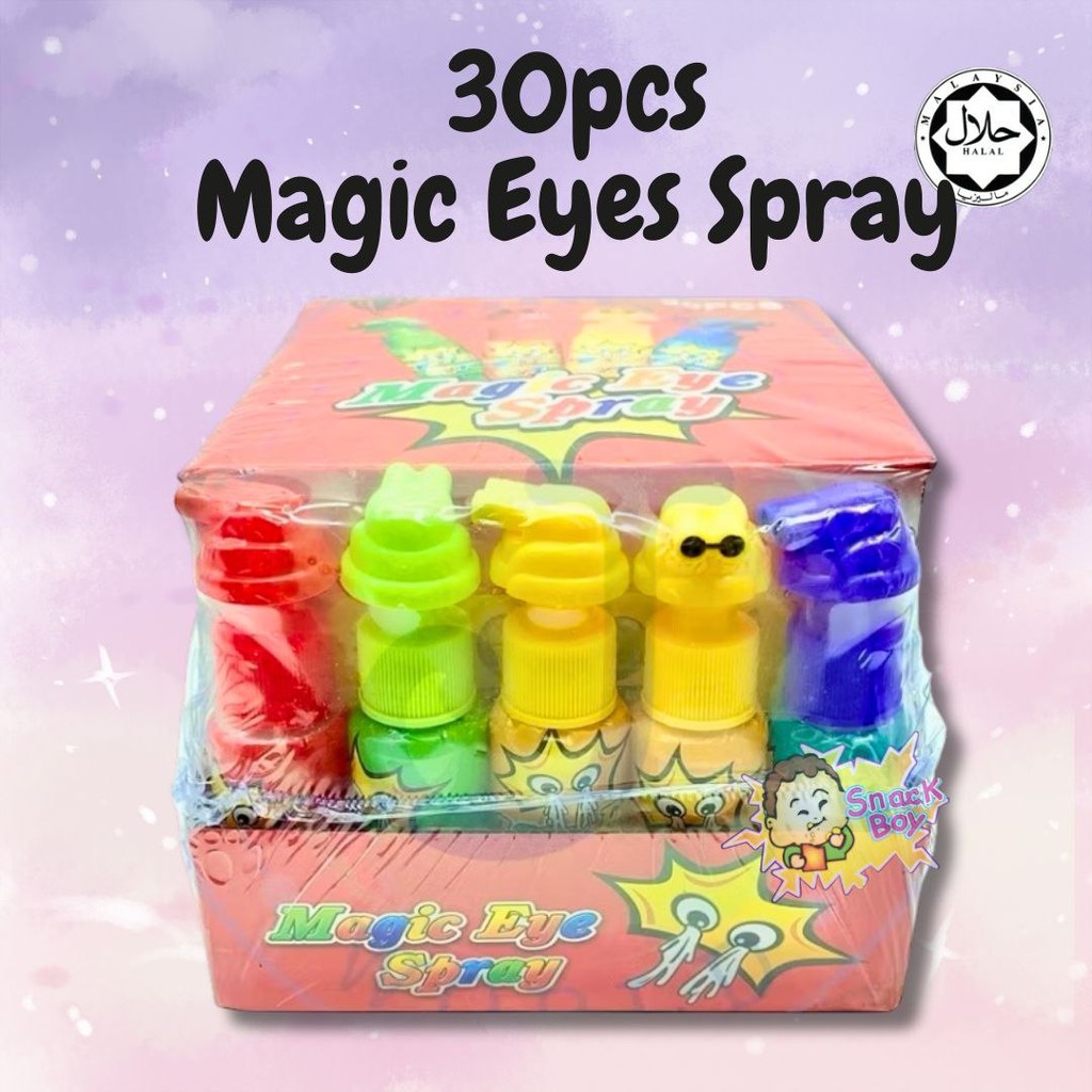 30pcs Magic Eye Candy Spray HALAL FRUITS FLAVOUR (TANGO) | Shopee Malaysia