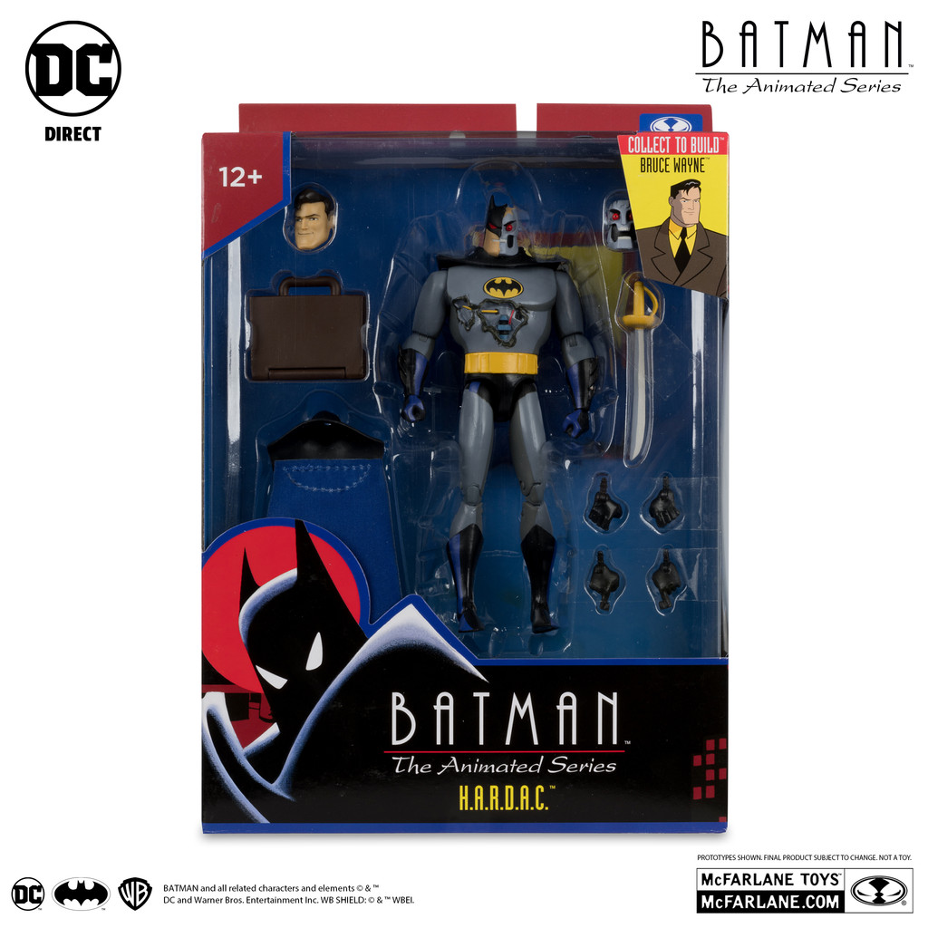 Mcfarlane DC Direct Batman Animated HARDAC (Build Bruce Wayne) | Shopee ...