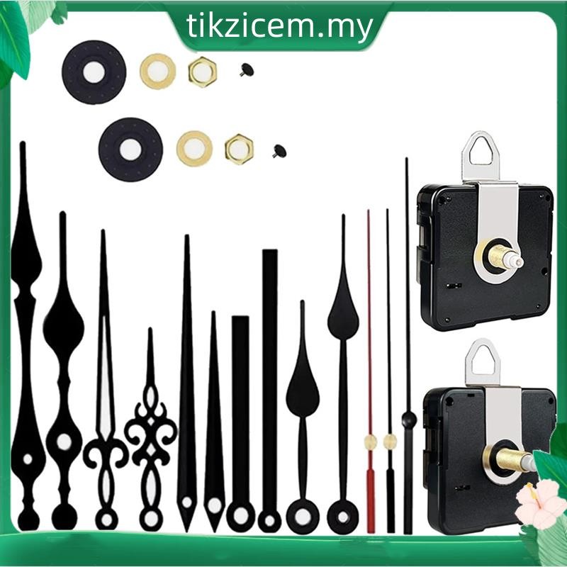 Silent Clocks Kit Quartz Long Shaft Clock Movement Kit Clock Mechanism ...