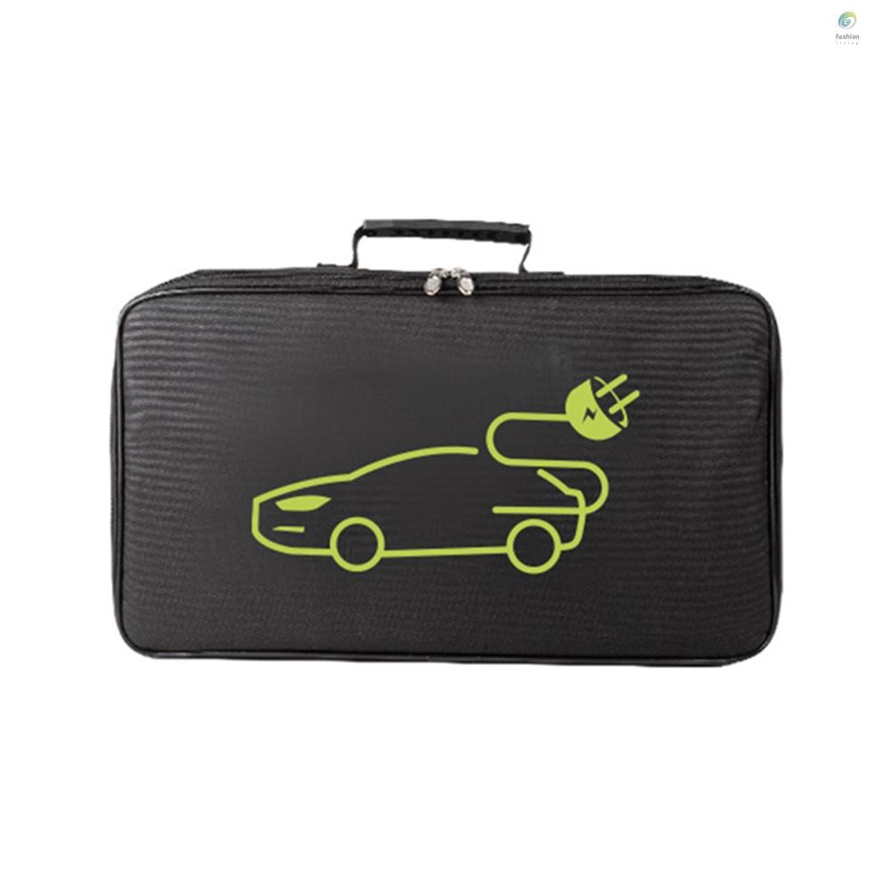 Jumper Cable Bag, Portable EV Charging Cable Bag Waterproof Electric ...