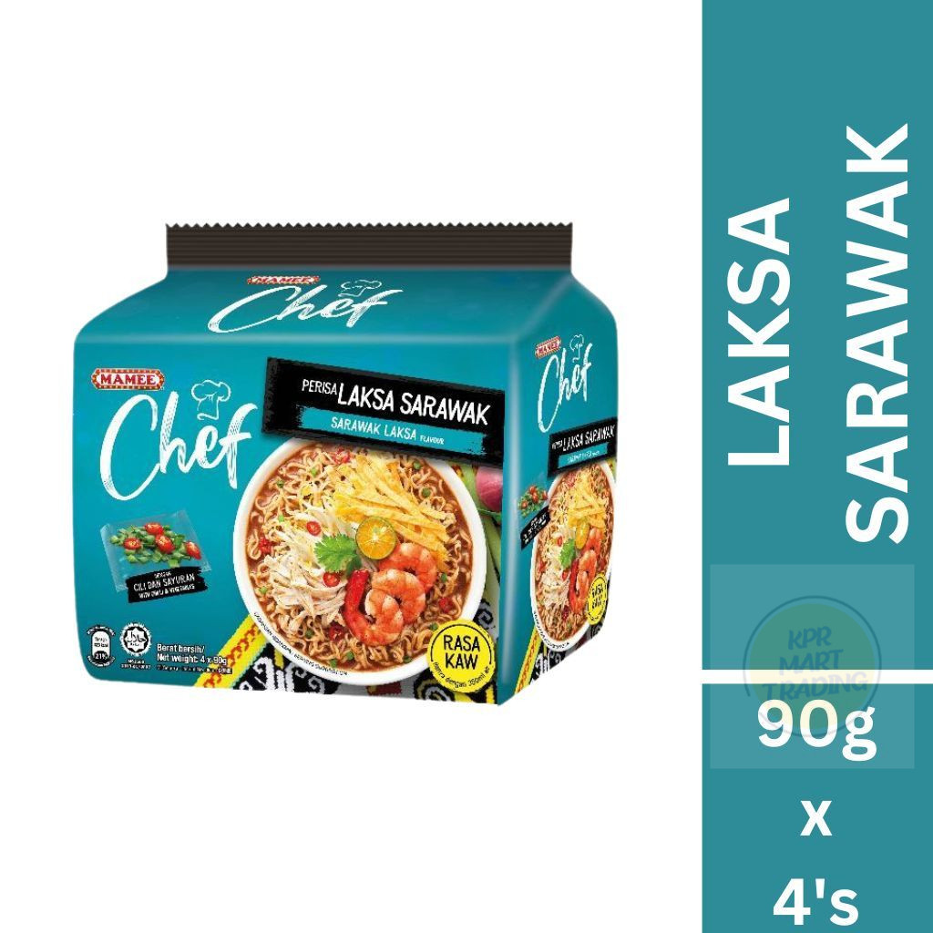 MAMEE Chef Laksa Sarawak (90g x 4's) | Shopee Malaysia