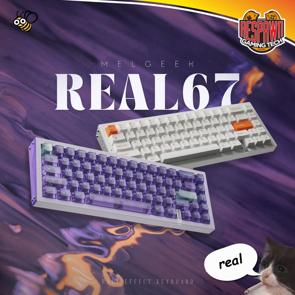 Melgeek REAL67 Hall Effect Gaming Keyboard | Shopee Malaysia