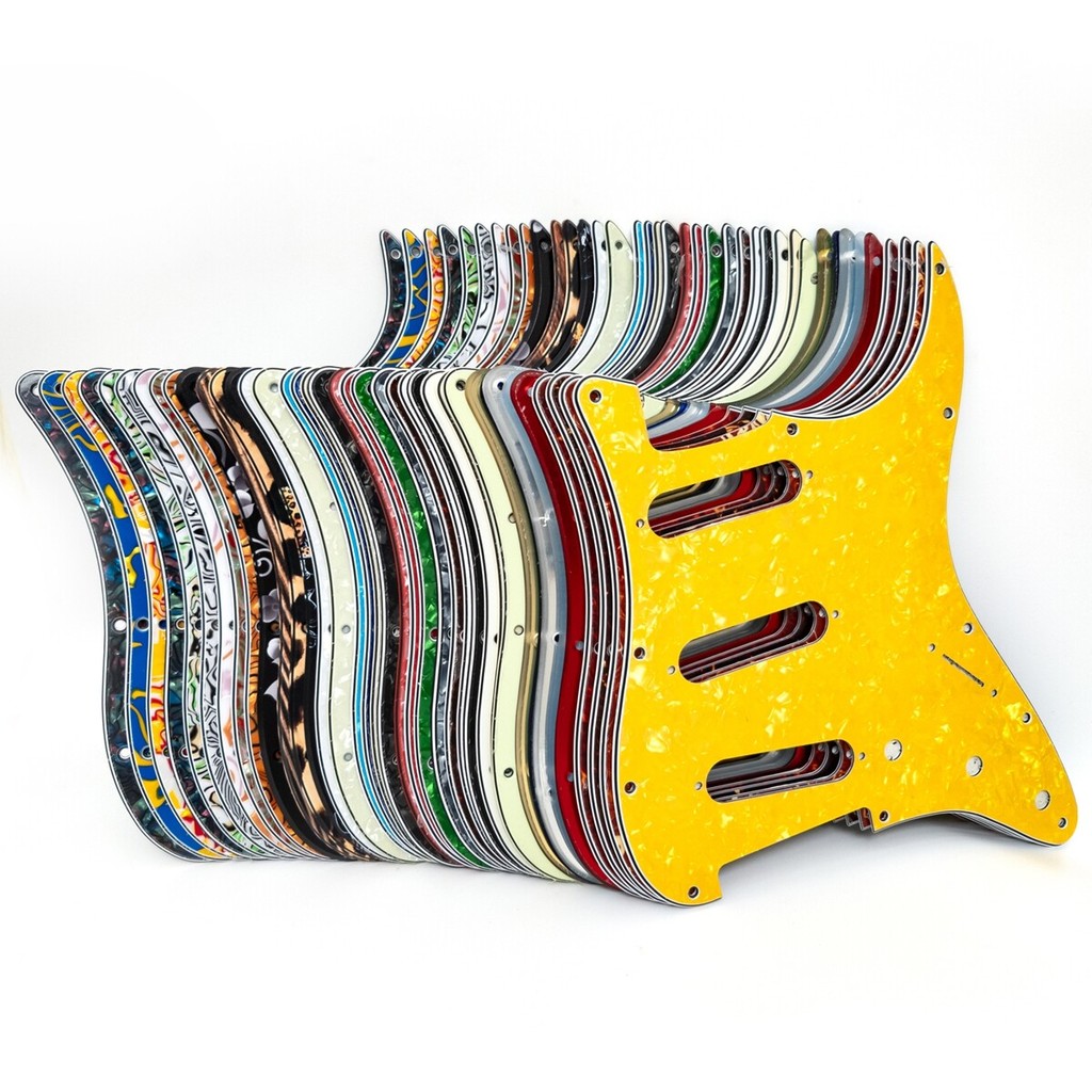 Fender Stratocaster SSS Pickguard 11 Screw Hole 38 Color Patterns To ...