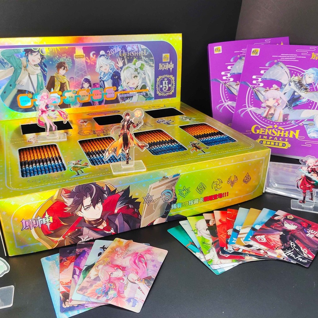 Wangka Yuanshen Card No. 5 Game Anime Character Merchandise Collection ...