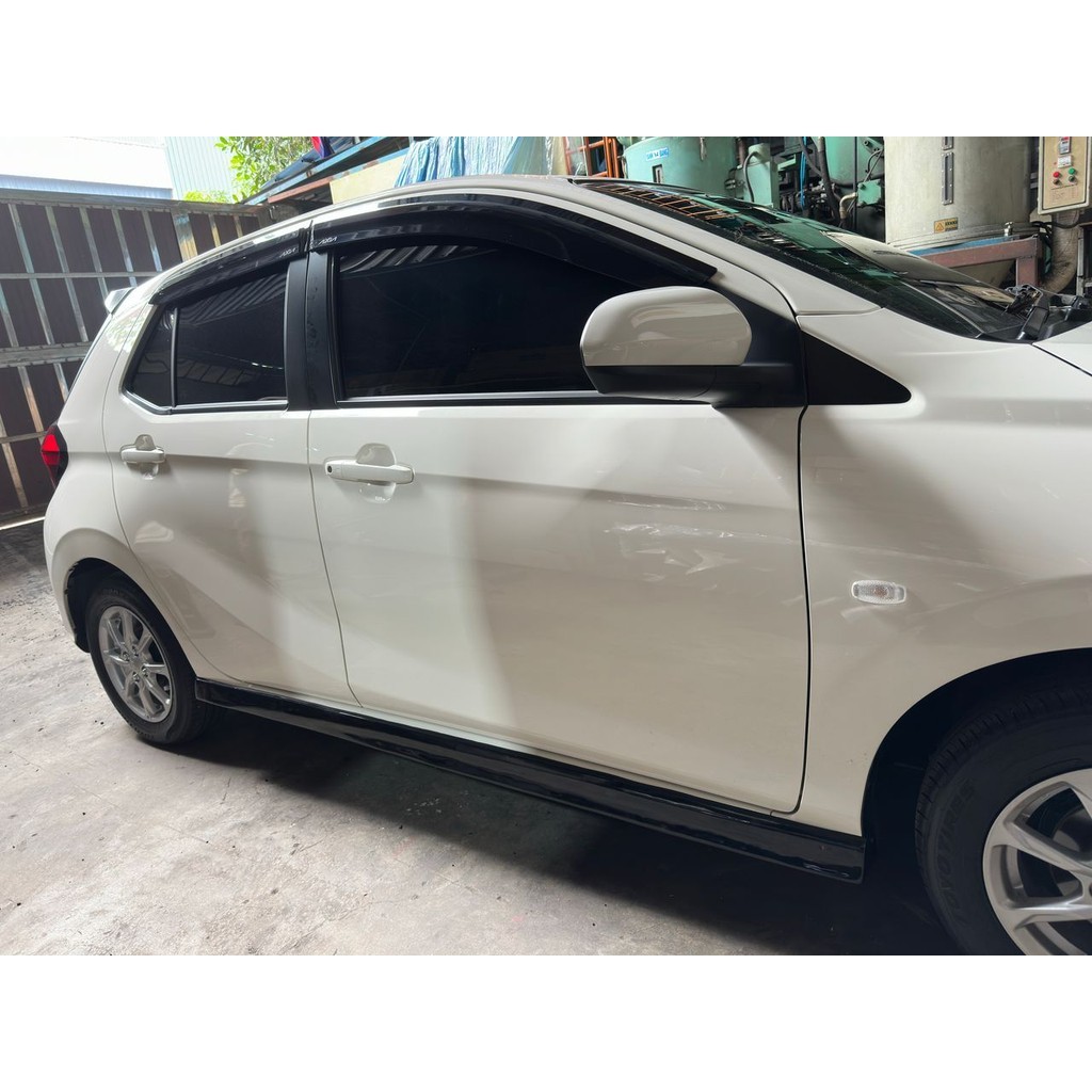 Perodua Axia 2023-2026 Gear Up ABS Side Skirt ( 2pcs ) With Logo & 3M ...