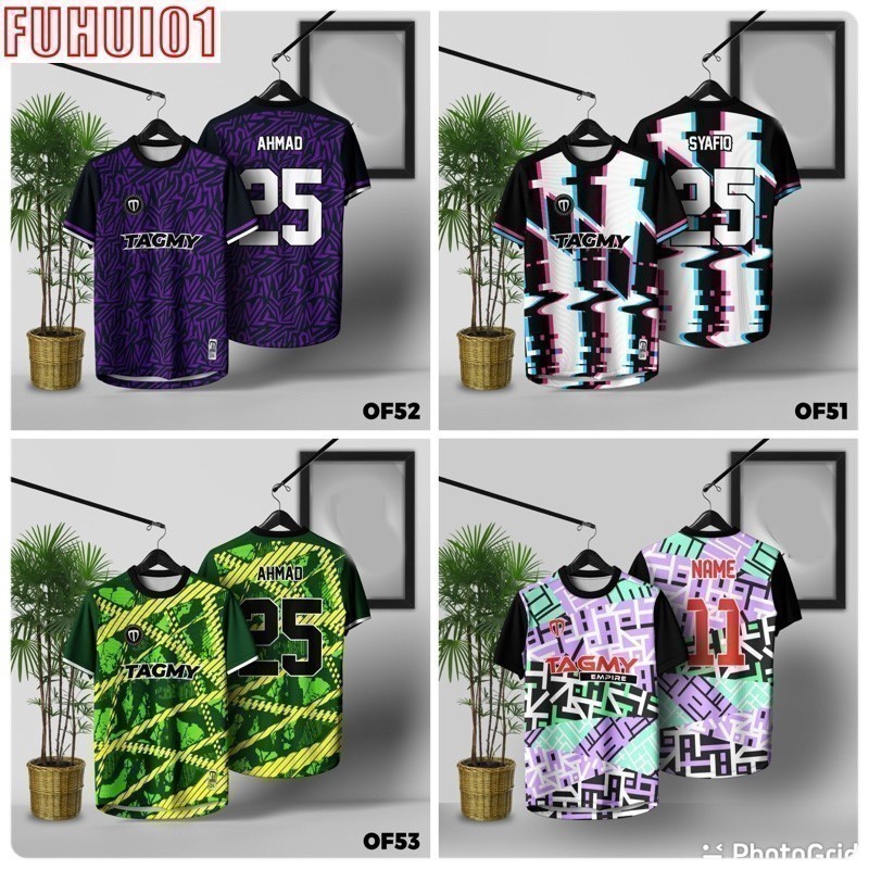 Sublimation 2025 fashion Jersey Sukan | Shopee Malaysia
