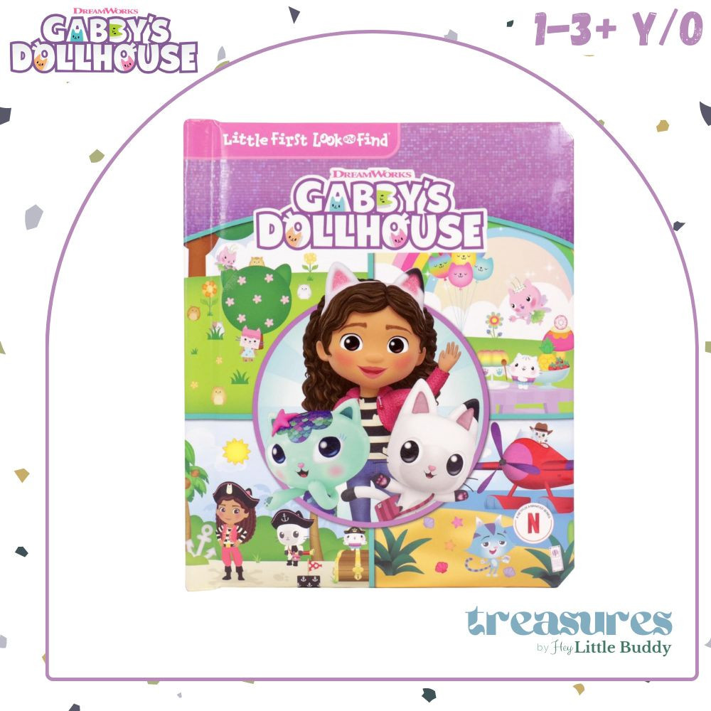 Gabby's Dollhouse Little First Look and Find Activity Book PI Kids ...