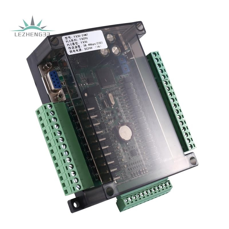 1 Piece FX3U-24MT PLC Industrial Control Board 6AD 2DA with 485 ...