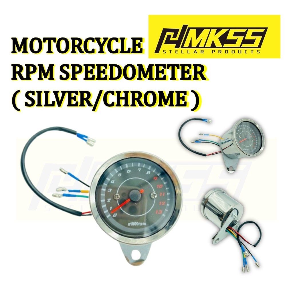 DURIANKING READY STOCK MOTORCYCLE 12V TACHOMETER METER LED BACKLIGHT ...