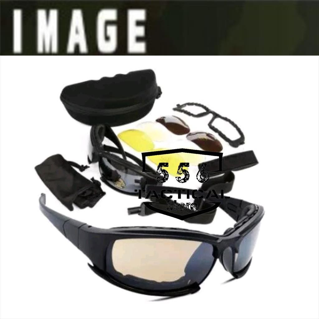 Daisy X7 Men's Tactical Polarized UV Protection Sunglasses | Shopee ...