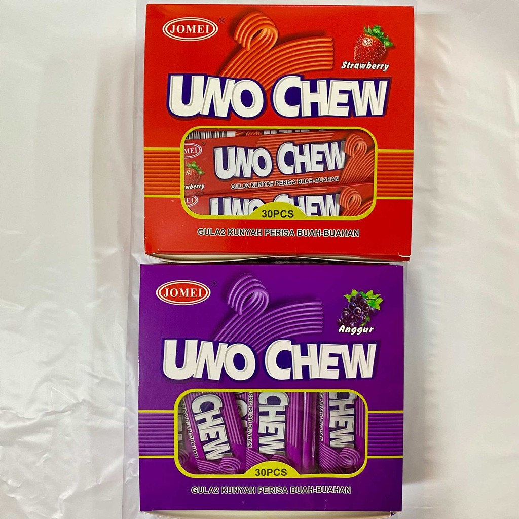 JOMEI UNO CHEW GULA2 KUNYAH PERISA BUAH-BUAHN BATANG KALI anggor ...