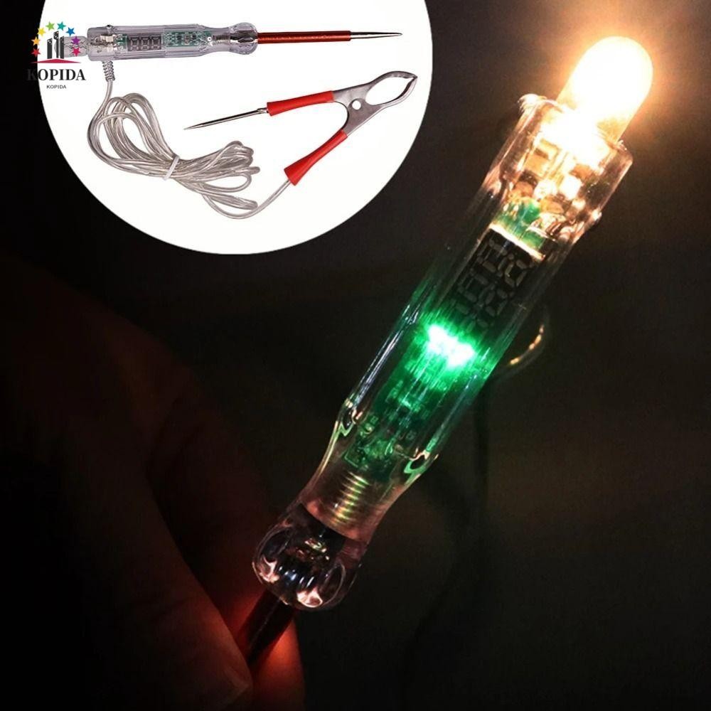 WILLIS Voltage Test Pen, LED Light 6V/12V/24V Car Light Circuit Tester ...