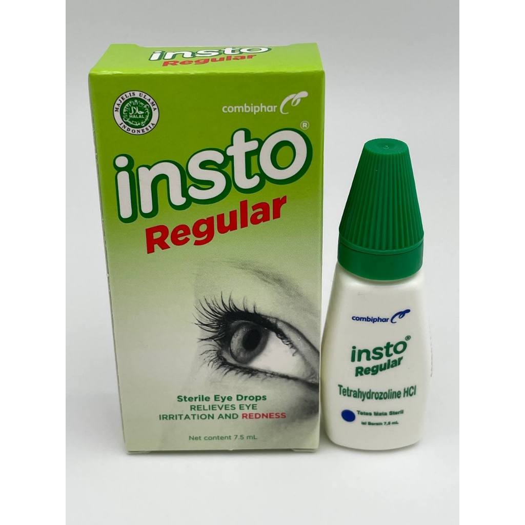 INSTO REGULAR TITIK MATA STERIL MENGATASI IRITASI RINGAN DAN MATA MERAH ...