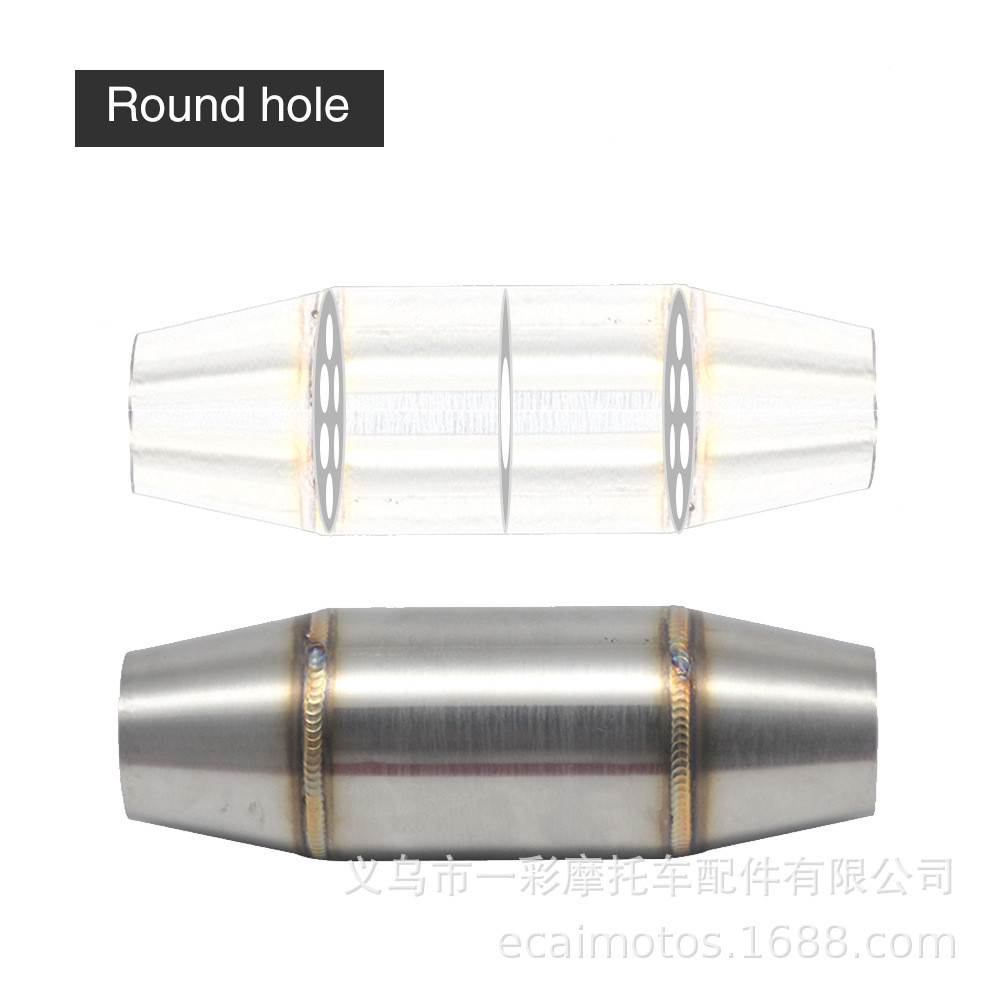 Motorcycle Modified Exhaust Pipe Sound-Reducing Plug Modified Stainless ...