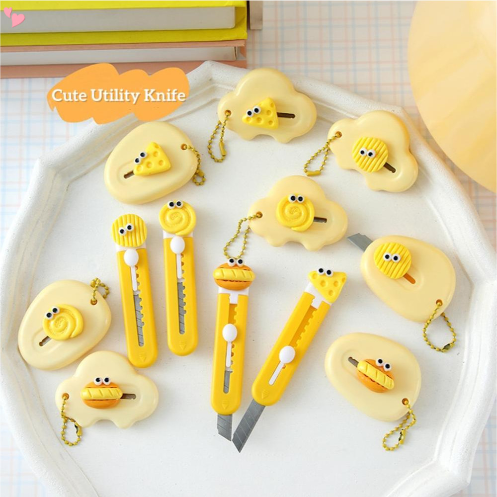 Box Cutter ,Cartoon Cute Big-eyed Simulation Food Toy Utility Knife ...
