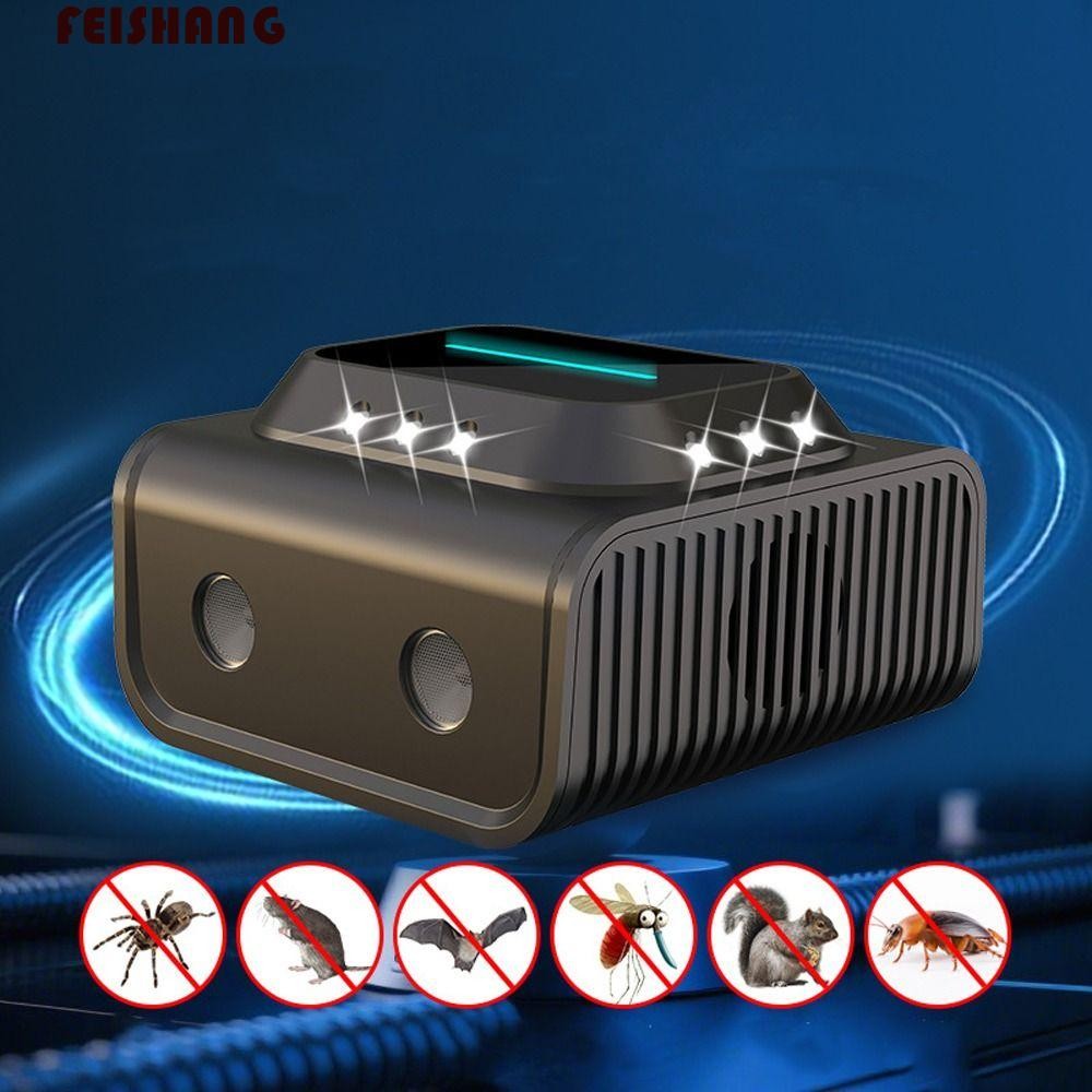FEISHANG Ultrasonic Mouse Repellent, Intelligent Safety Electronic ...