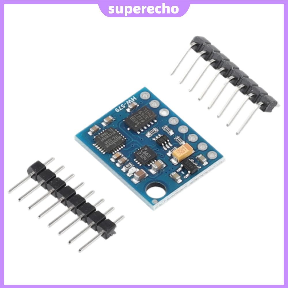 9 Axis IMU Sensor Module HMC5883L ITG3205 ADXL345 IIC Transmission 9DOF ...
