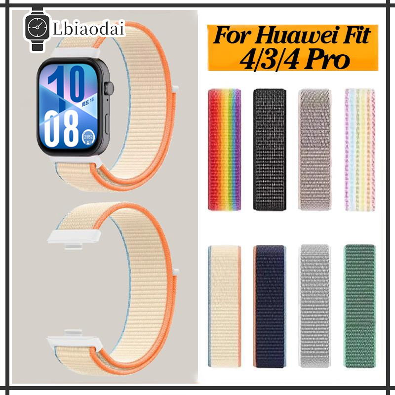 Nylon Loop Strap for Huawei Watch Fit 4/4 Pro/3 Strap Huawei Fit 3 ...