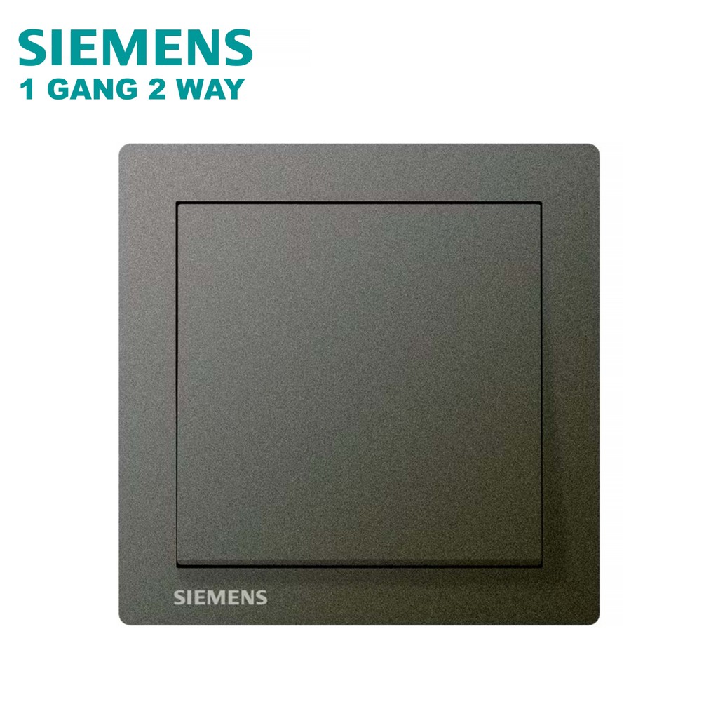 SIEMENS DELTA® Relfa SERIES 1 GANG 2 WAY GREY COLOUR SIRIM APPROVED ...