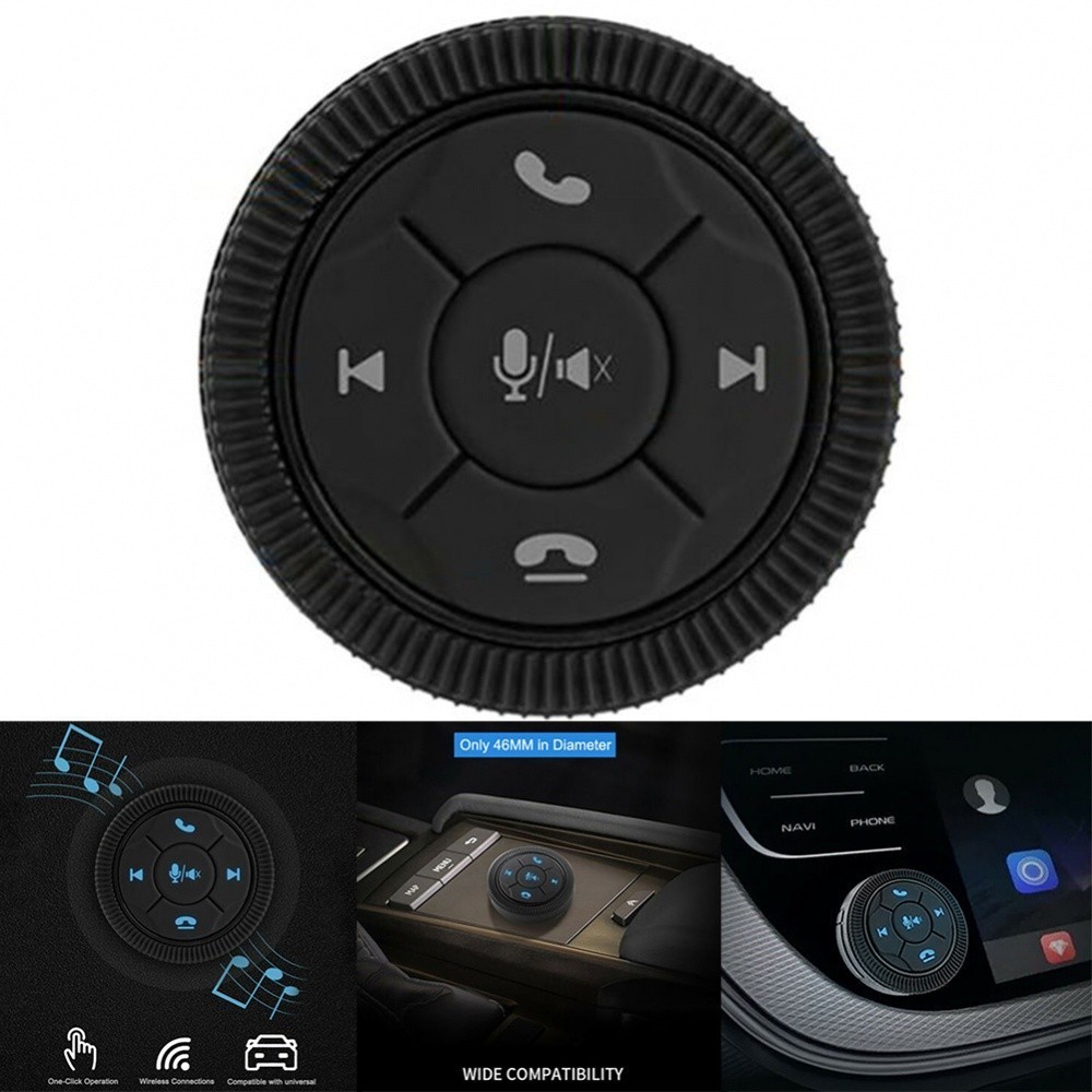 Universal Car Steering Wheel GPS Wireless Remote Control with Smart ...